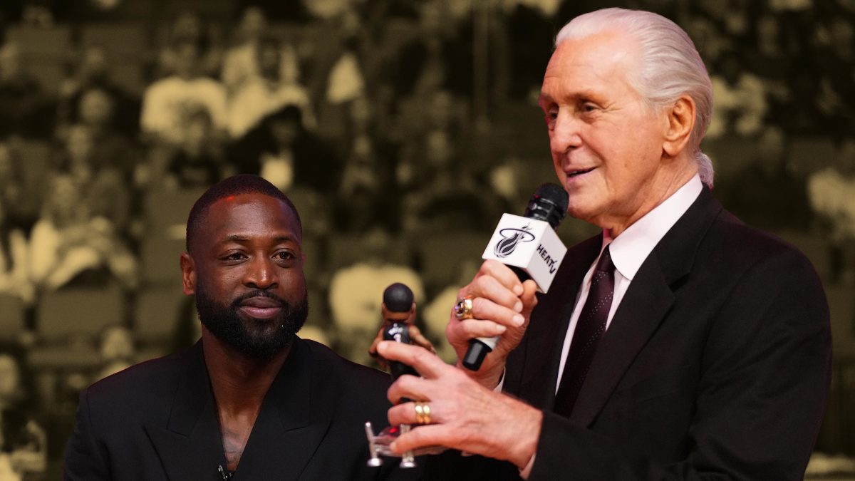 "I was looking at point guards and centers" - Pat Riley admitted Dwyane ...