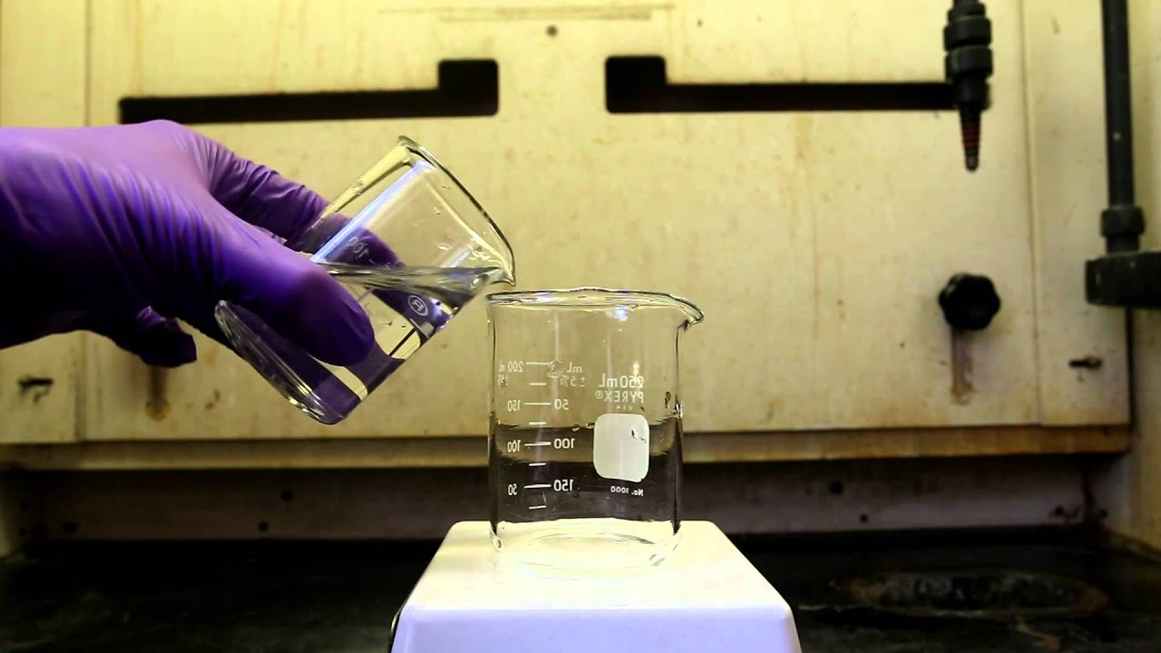 How to prepare the Iodine Clock Reaction