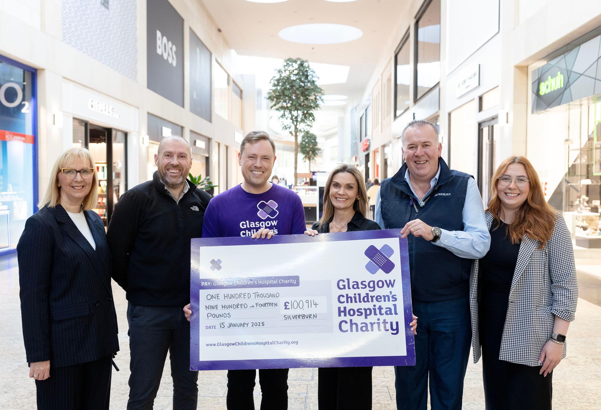 Silverburn breaks fundraising record for Glasgow Children’s Hospital ...