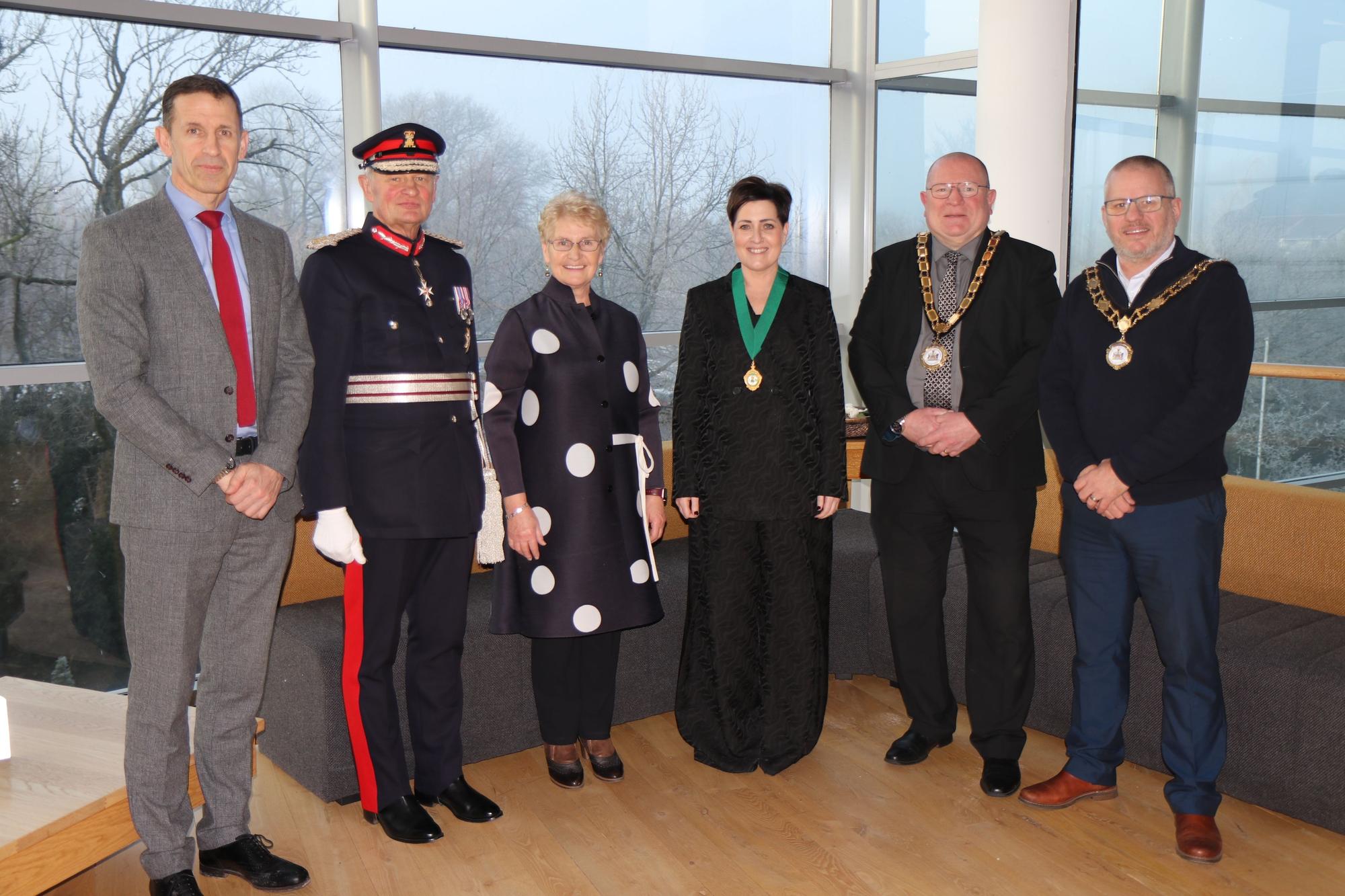 Newly Appointed High Sheriff of County Antrim Honoured by Council