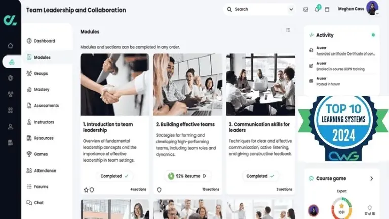 CYPHER Learning Named Among Top 10 LMS by Craig Weiss Group