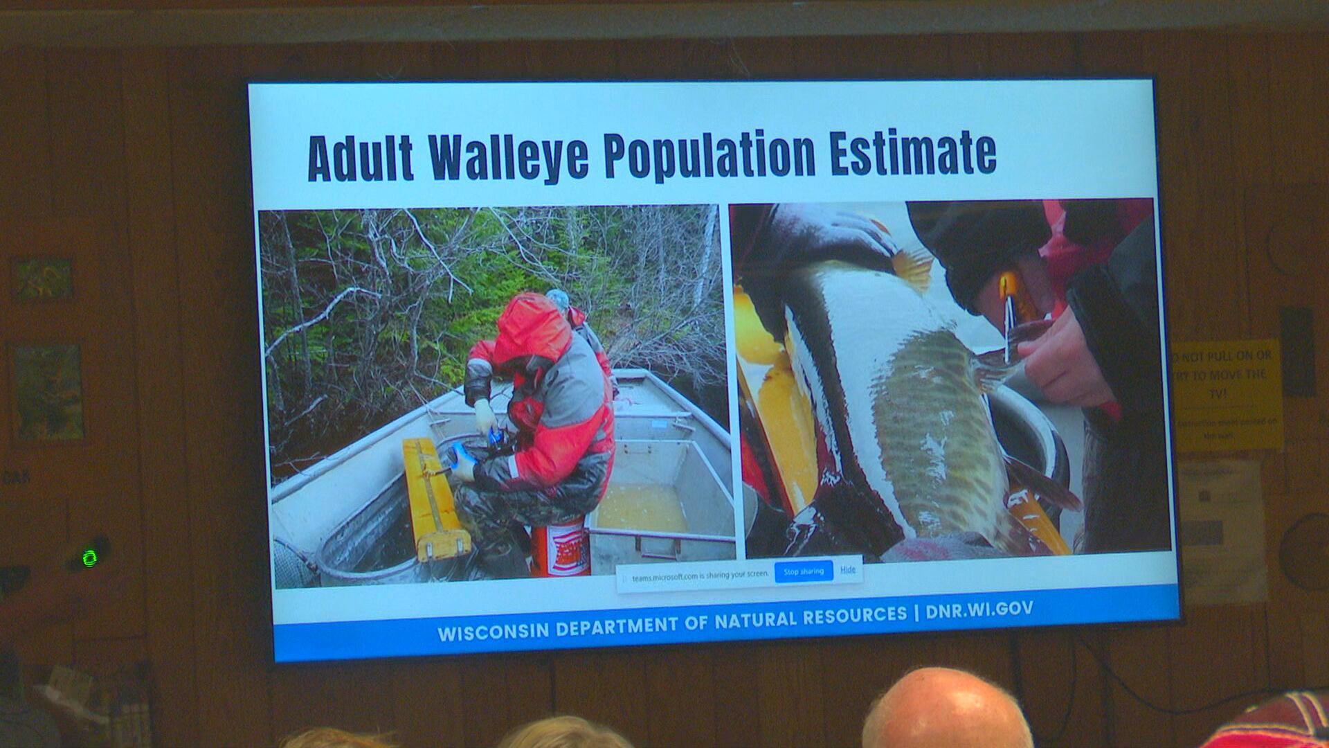 Wisconsin DNR educates people on Walleye research