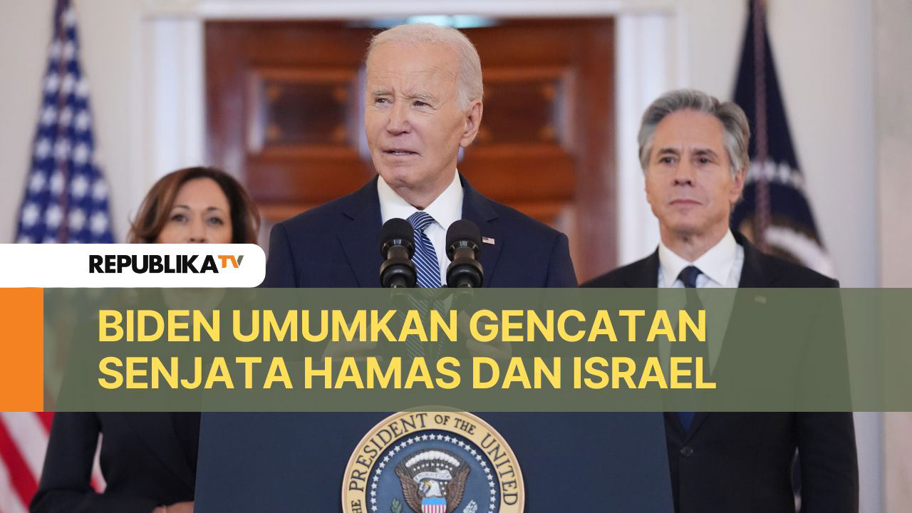 Biden Umumkan Kesepakatan Gencatan Senjata Hamas-Israel Biden Umumkan Kesepakatan Gencatan Senjata Hamas-Israel