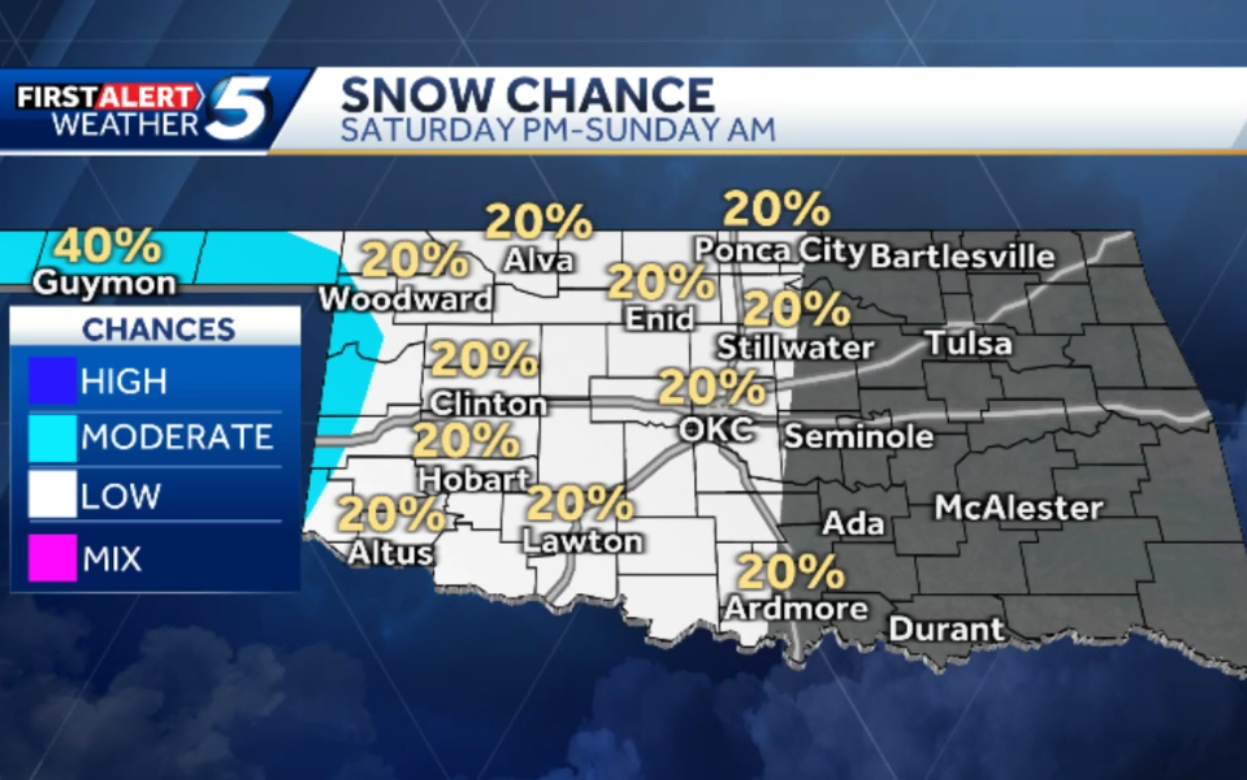 TIMELINE: Pleasant weather before arctic cold front, snow chances ...