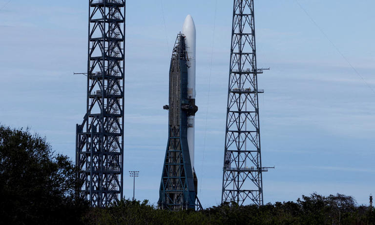 Jeff Bezos' Blue Origin rocket lifts off from Florida on debut mission