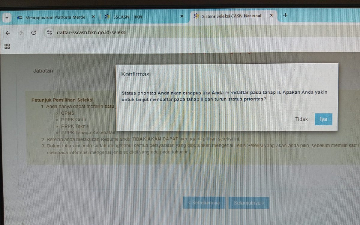 Pendaftaran PPPK Tahap 2 Diperpanjang, Akun Honorer Database Tetap ...