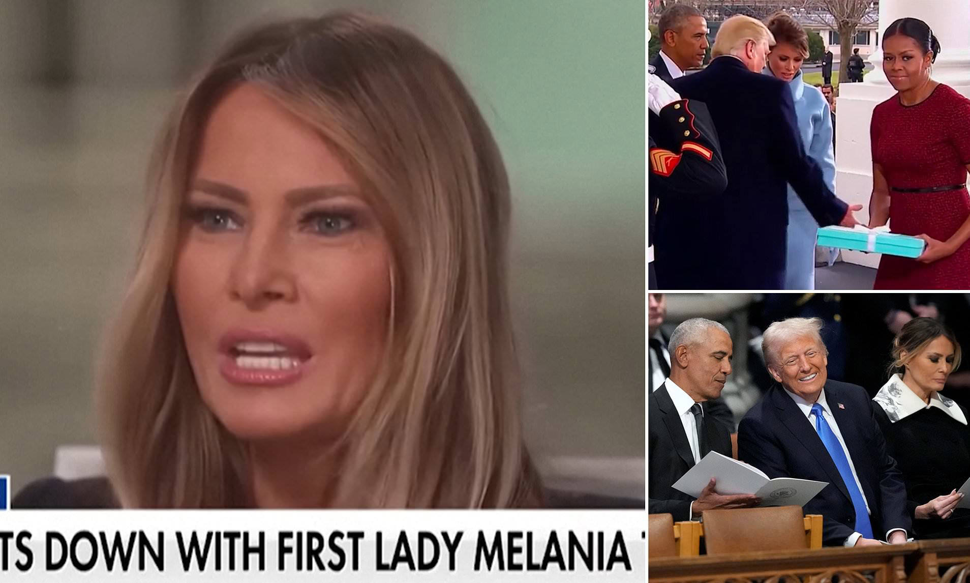 Melania Trump takes a swipe at the Obamas over White House move Melania Trump takes a swipe at the Obamas over White House move