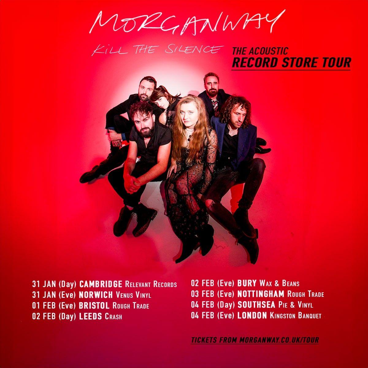 Rising rock band Morganway to play intimate Rough Trade show