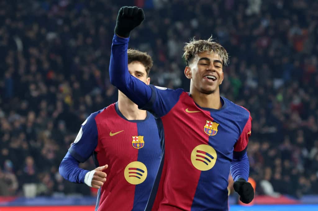 'Only behind Messi': Gavi hails Barcelona teammate Yamal as best in the ...