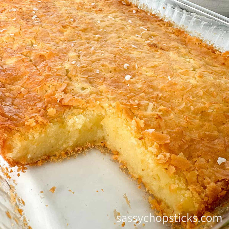 Hawaiian Butter Mochi: Sweet, Chewy, and Delicious