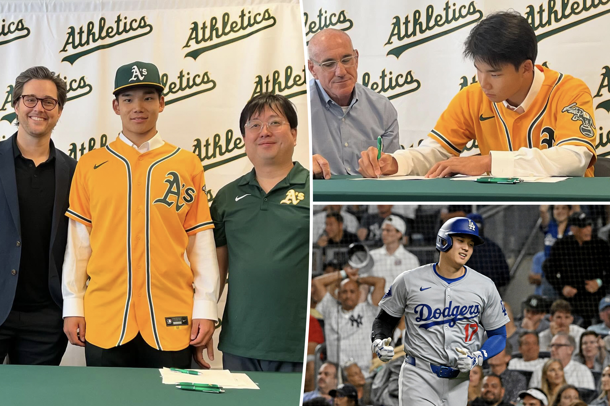 A’s sign two-way teen Shotaro Morii — the potential next Shohei Ohtani ...