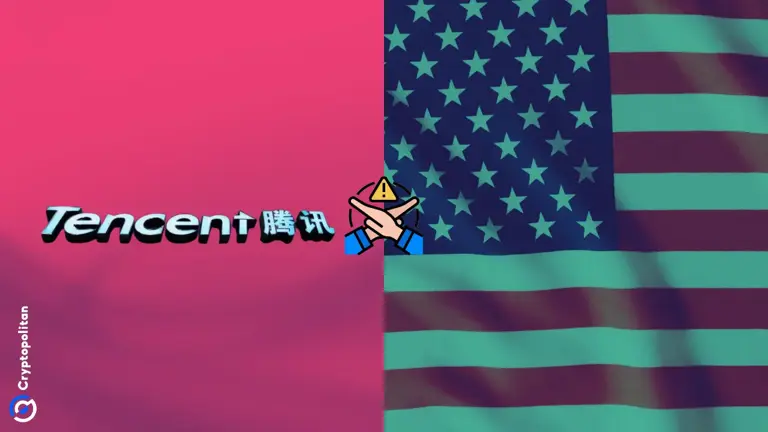 US places trade restrictions on Tencent-Backed AI startup, citing ...