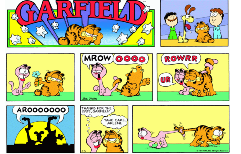 10 Best Garfield Comic Strips Featuring Arlene, Ranked
