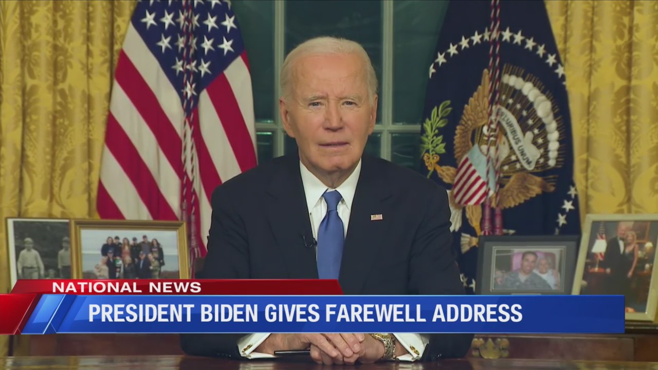 President Biden gives farewell address