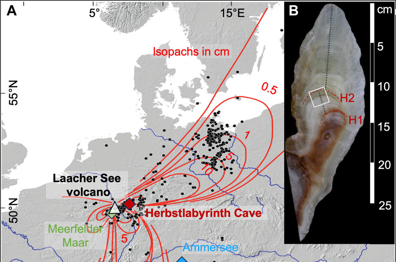 Devastating volcanic eruption did not cause the sudden-onset cold ...