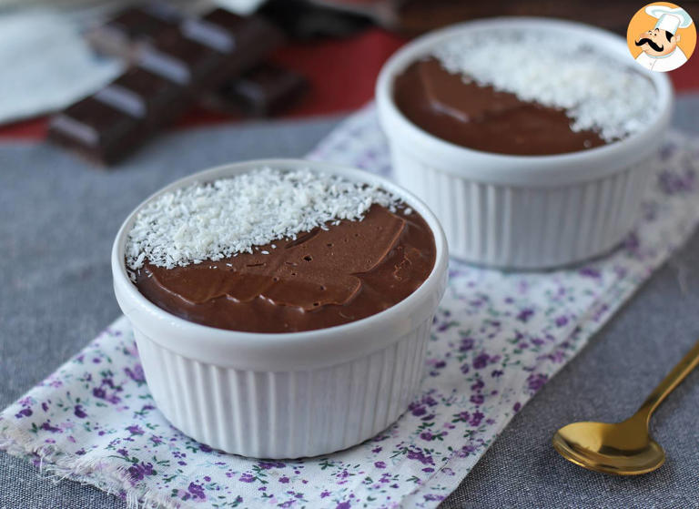 Dessert au chocolat avec seulement 2 ingrédients!