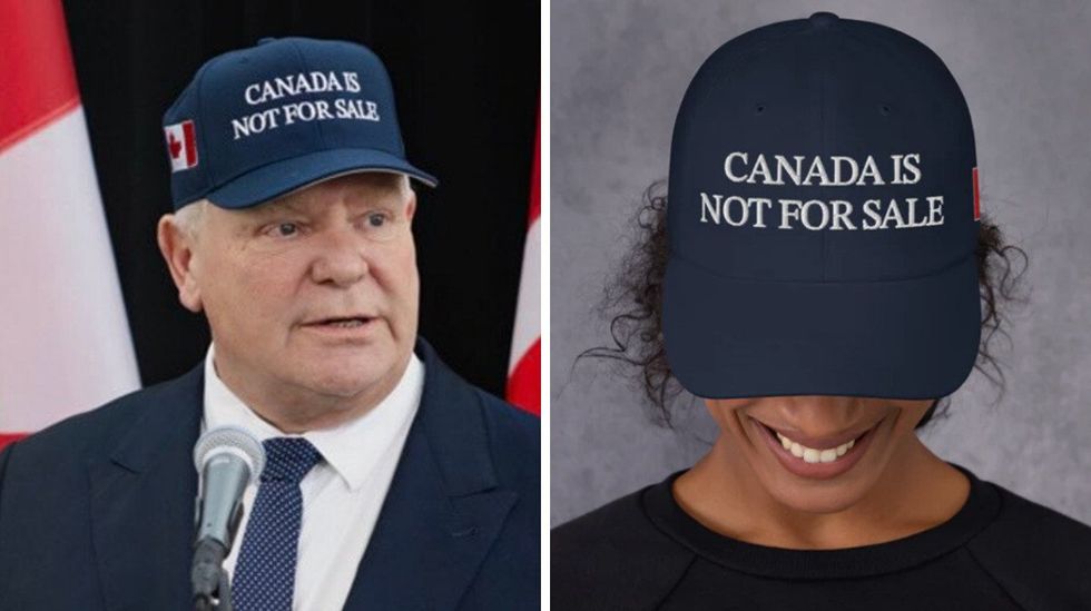 La casquette de Doug Ford «Canada is not for sale» fait réagir et voici ...