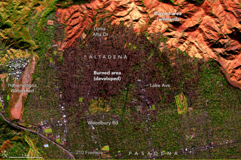 California Wildfires: NASA Images Reveal 'Charred' Landscape