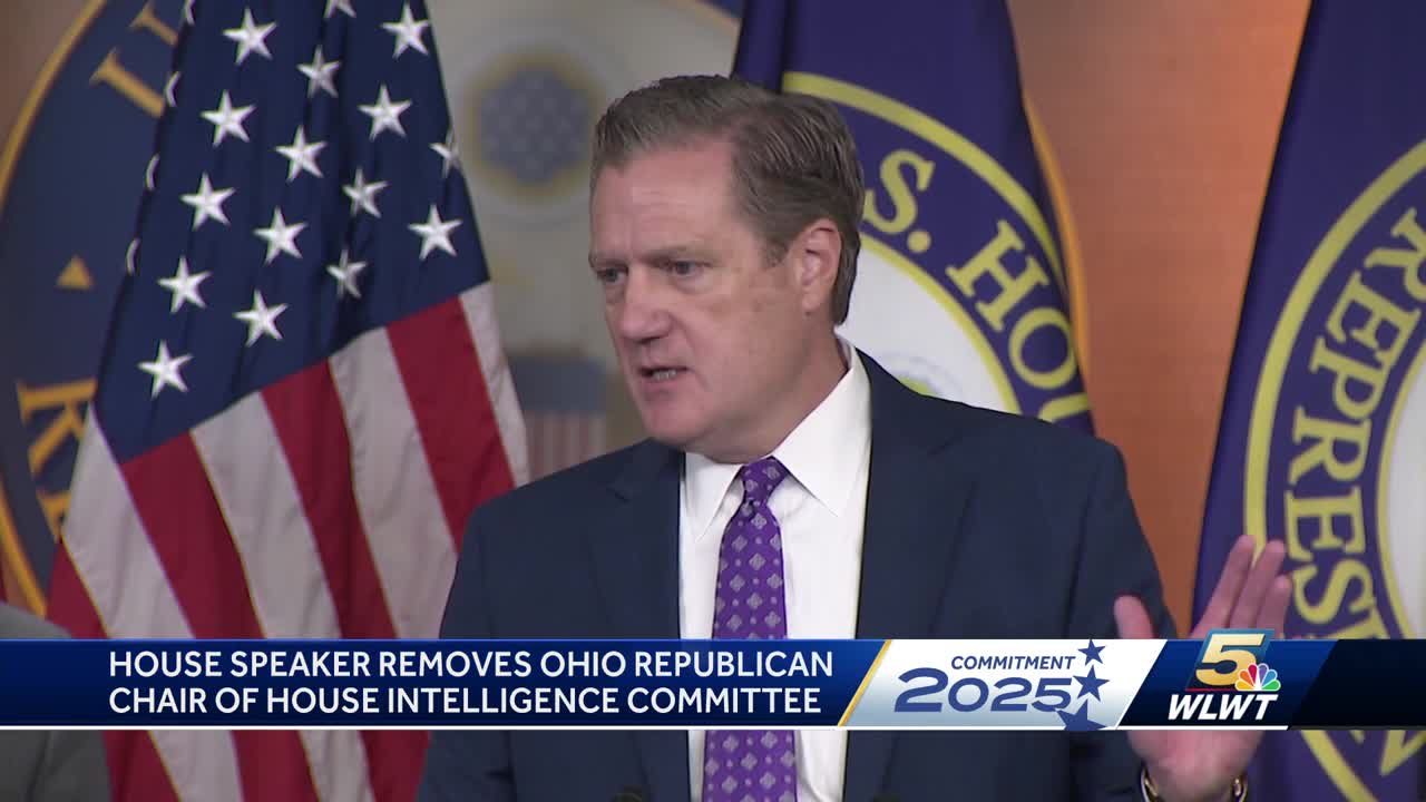 House speaker removes Ohio Republican chair of House intelligence committee