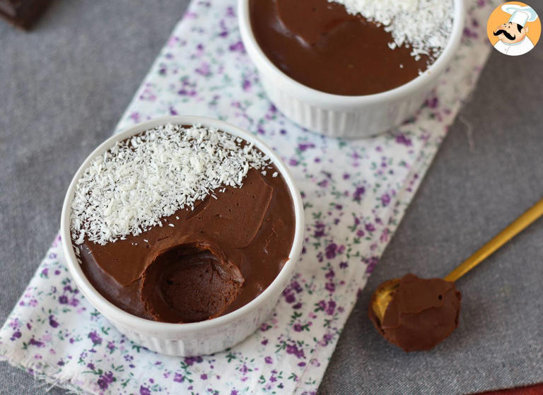 Dessert au chocolat avec seulement 2 ingrédients!