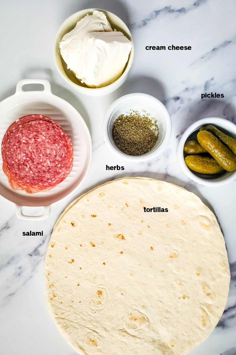 Salami Roll Ups
