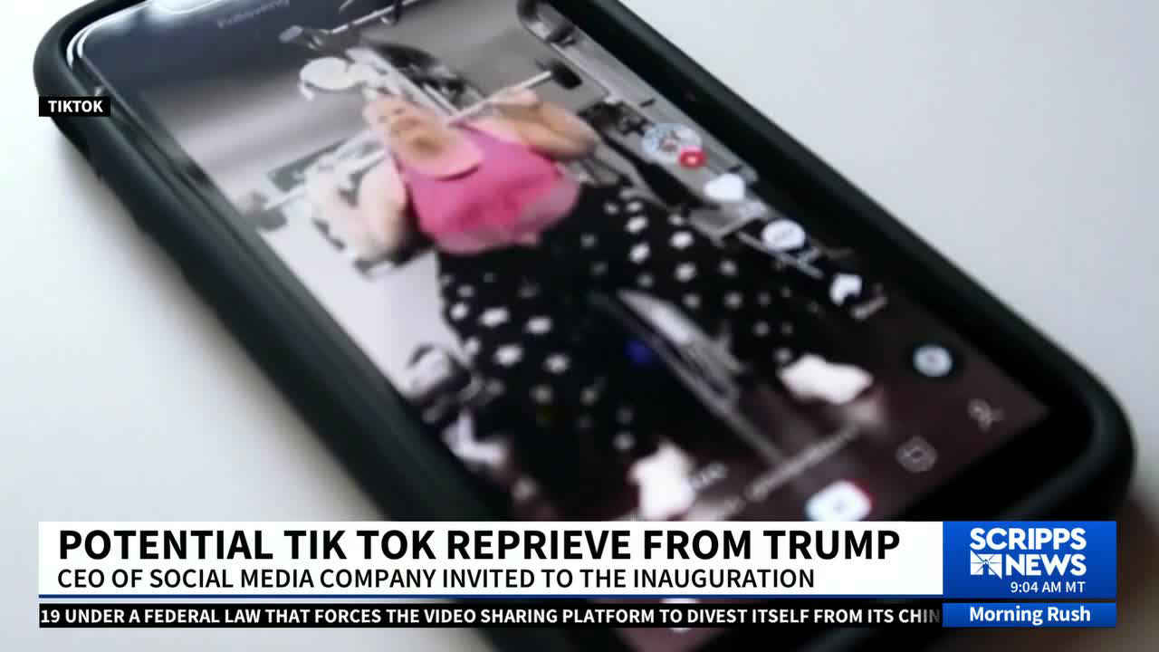 TikTok CEO invited to Trump's inauguration amid app's uncertain future TikTok CEO invited to Trump's inauguration amid app's uncertain future