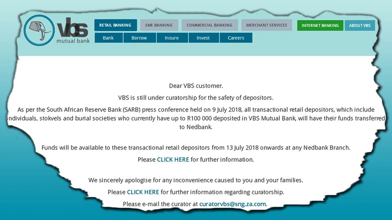 Legal action against VBS executives for R5.6m misappropriation