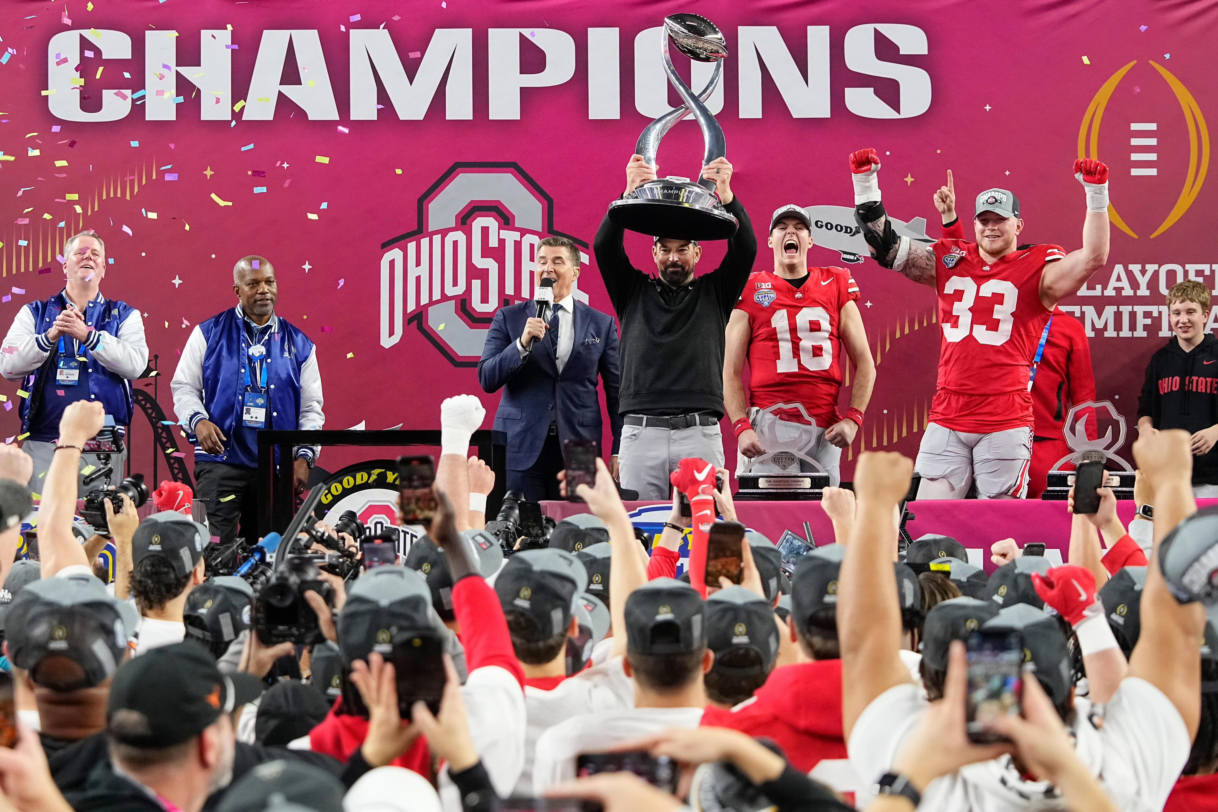 College football gets changeup pitch in Notre Dame-Ohio State matchup ...