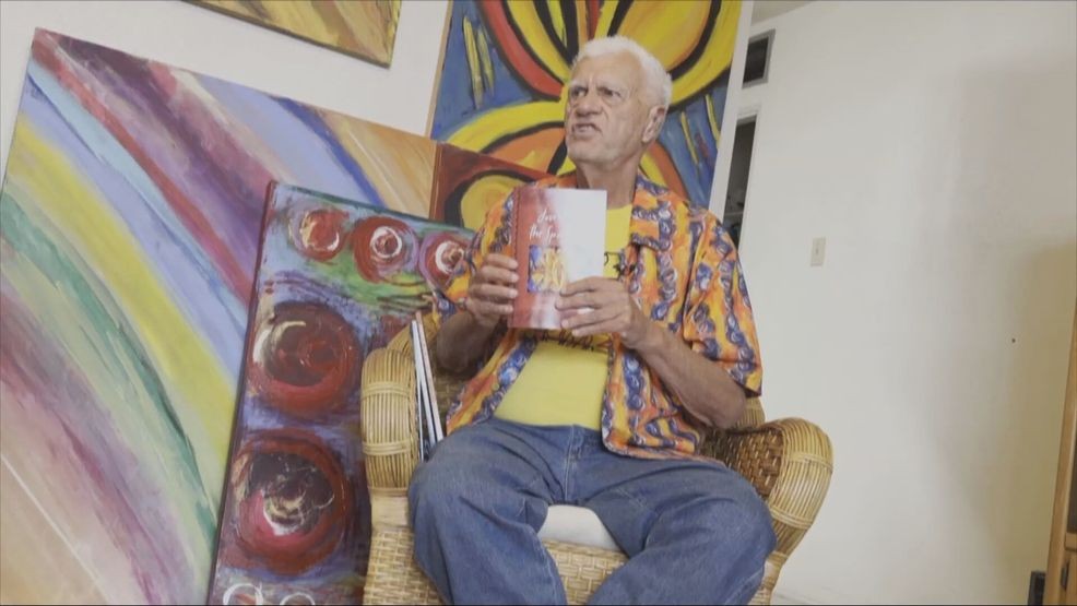 Blind artist's journey from darkness to world-renowned acclaim