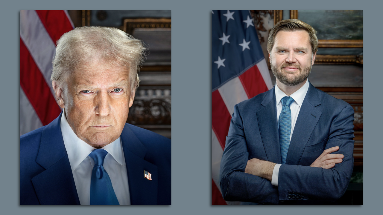 Trump team brags new presidential portraits "go hard"