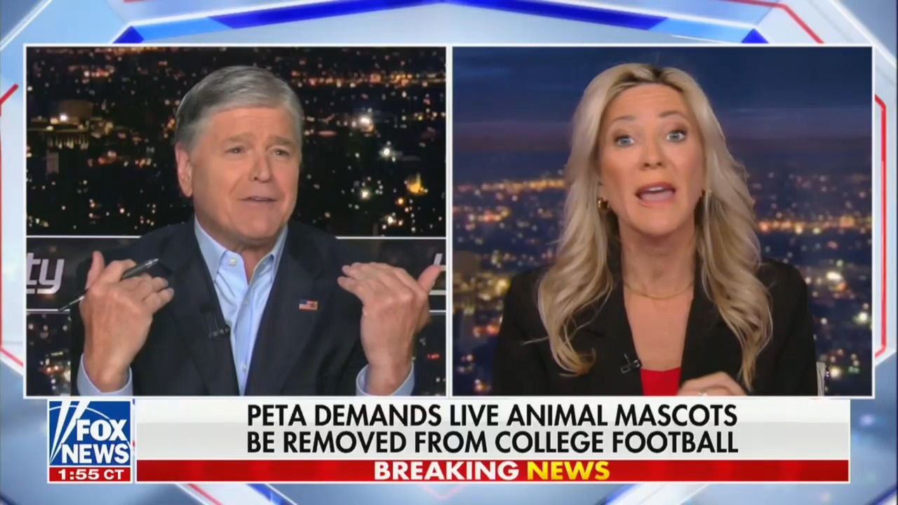 ‘I’m the Host!’ Sean Hannity Kills PETA Segment After Three Minutes ...