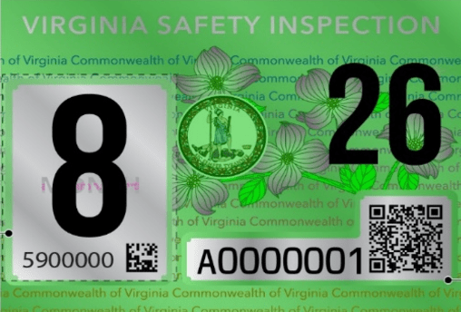 New safety inspection sticker unveiled in Virginia