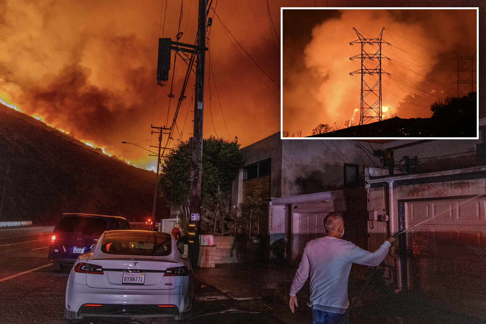 Power company defends keeping transmission lines open ahead of LA fires ...