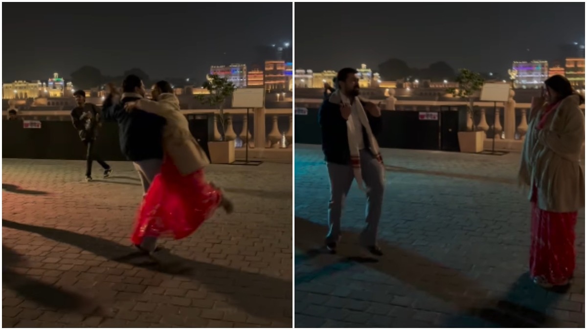 Rajasthani man's You Are My Soniya dance for wife makes her blush ...