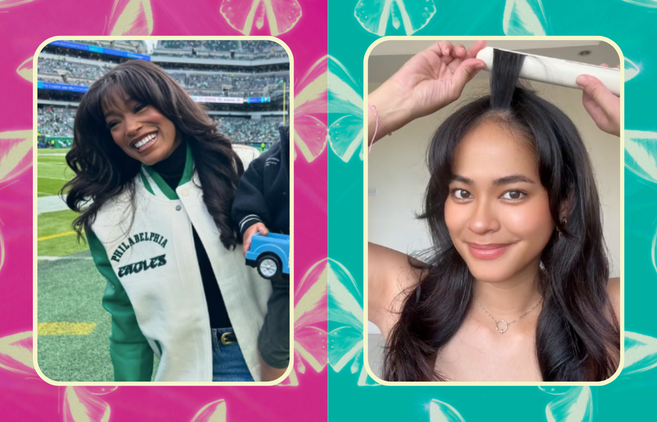 What Are Mall Bangs? The Hair Trend Is Coming Back, & Here’s How To Do It