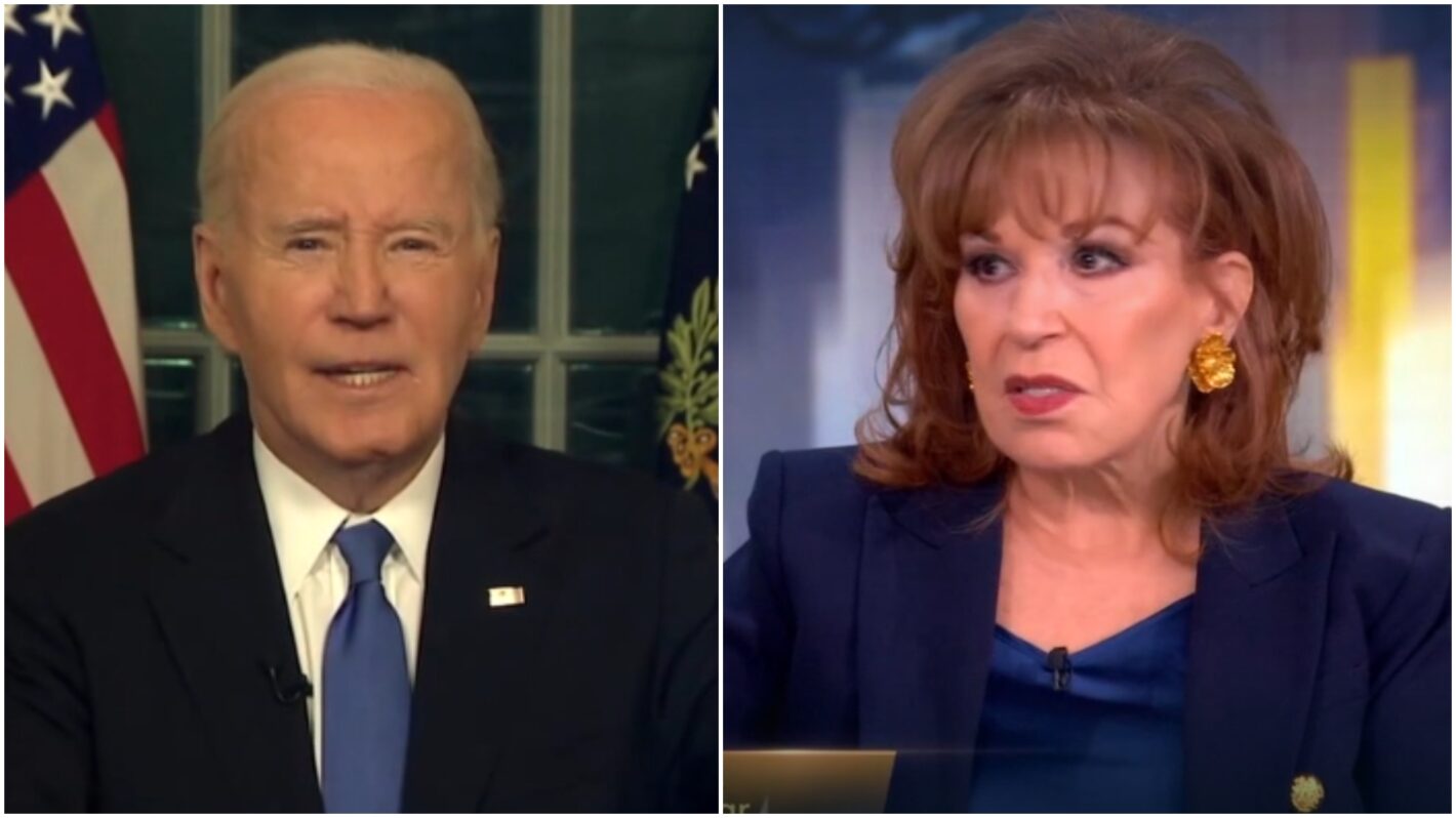 ‘The View’s Joy Behar Has Emotional Response to Biden’s Final Address ...