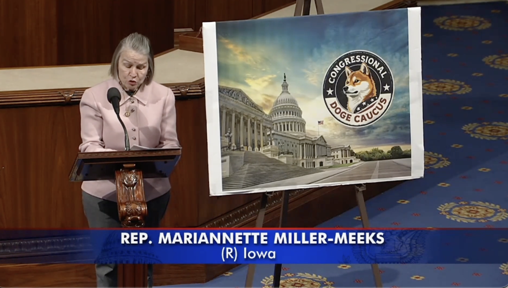 Rep. Miller-Meeks Joins DOGE Caucus