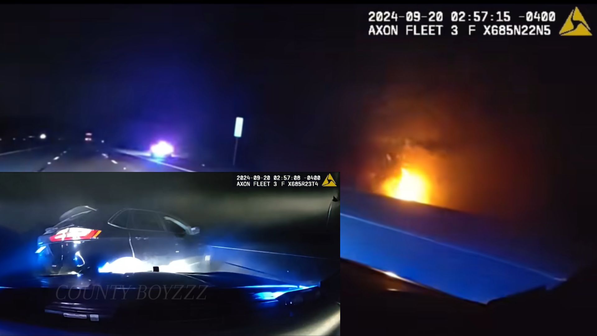 Great Balls Of Fire: Georgia Police Chase Comes To Fiery Conclusion