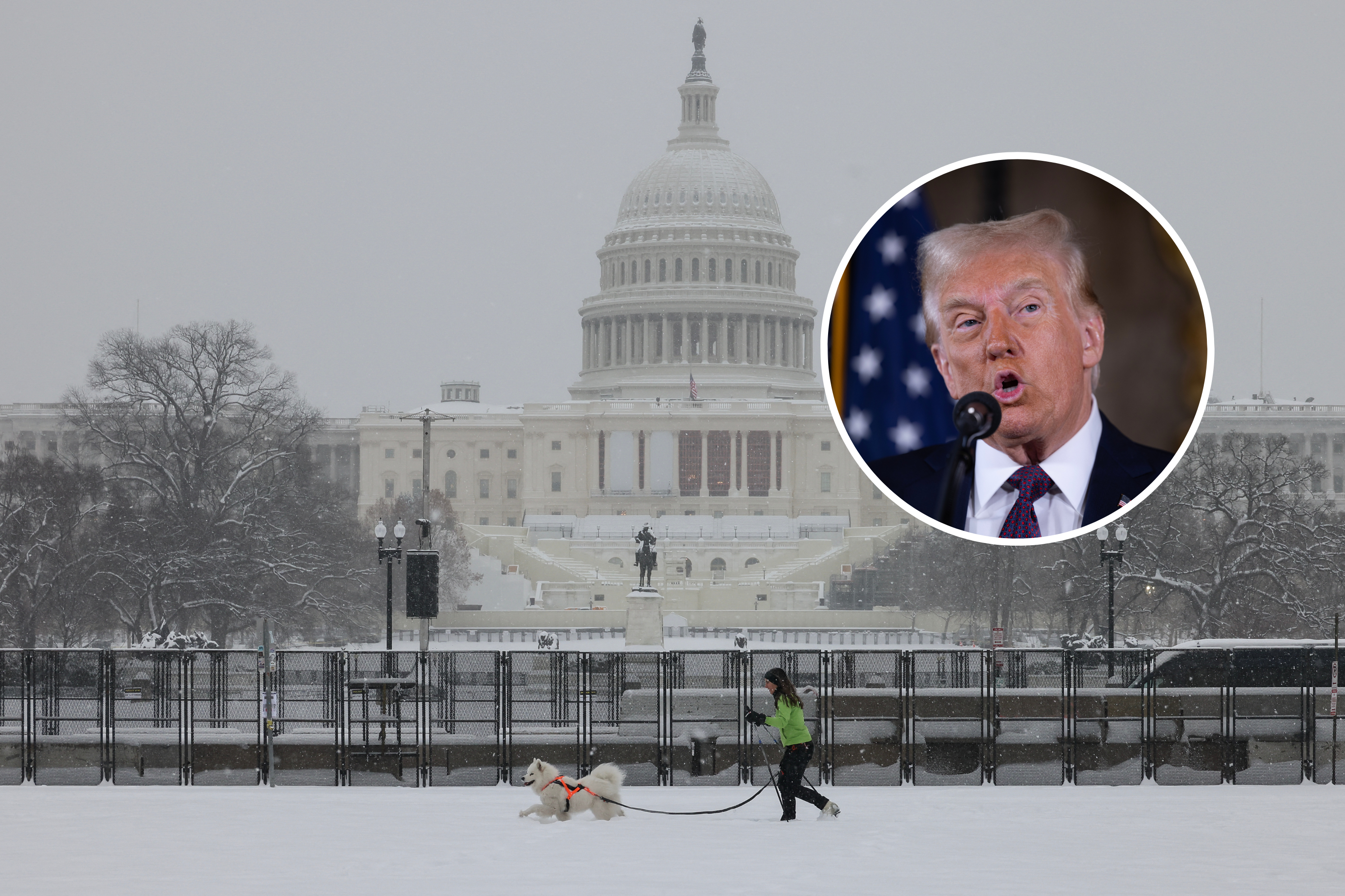 D.C. Significantly Colder Than Normal Ahead of Trump's Inauguration