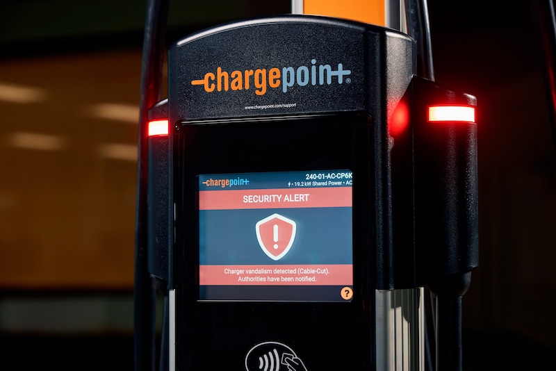 ChargePoint unveils cut-resistant charging cable and alarm system