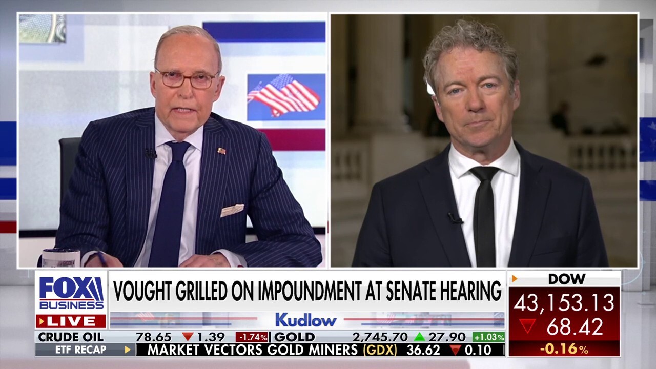 Rand Paul: Some are so confused about inflation, they think greed causes it