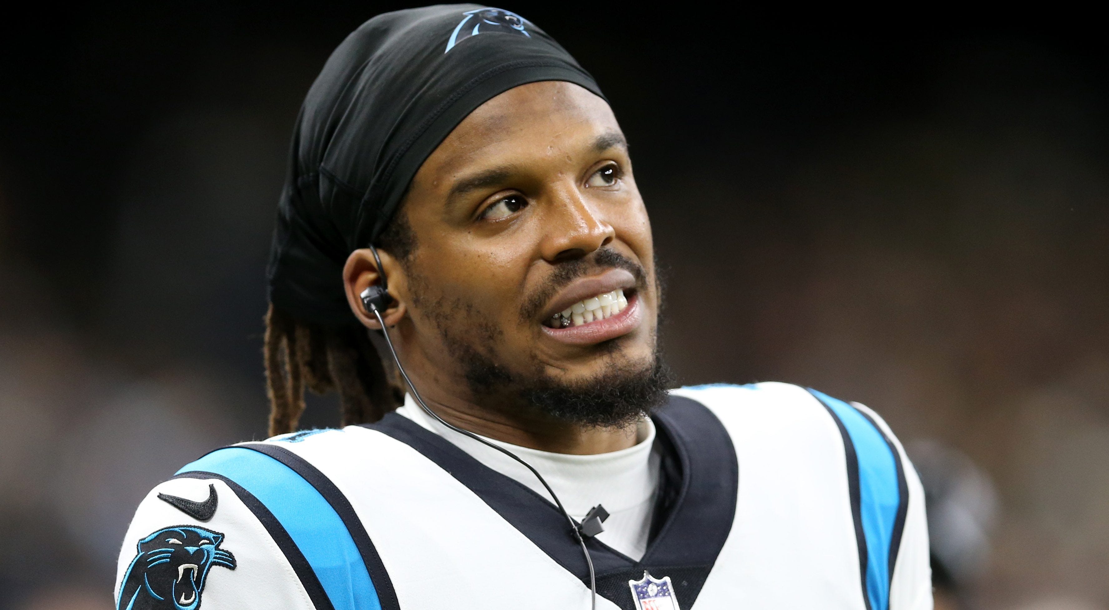 Panthers great Cam Newton obliterates Olympic gold medalist in bloody ...