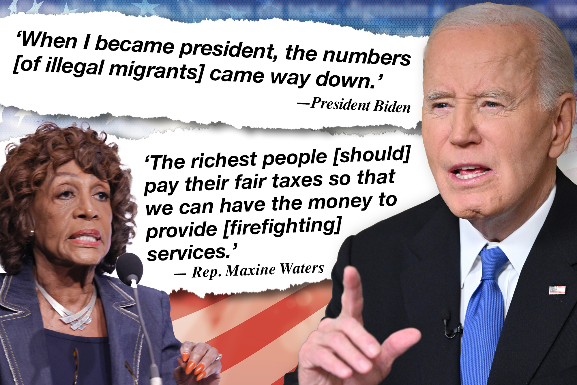 The week in whoppers: Biden offers a parting doozy, Rep. Maxine Waters ...