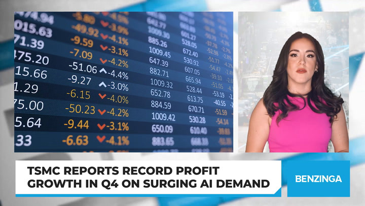 TSMC Reports Record Profit Growth In Q4 On Surging AI Demand TSMC Reports Record Profit Growth In Q4 On Surging AI Demand
