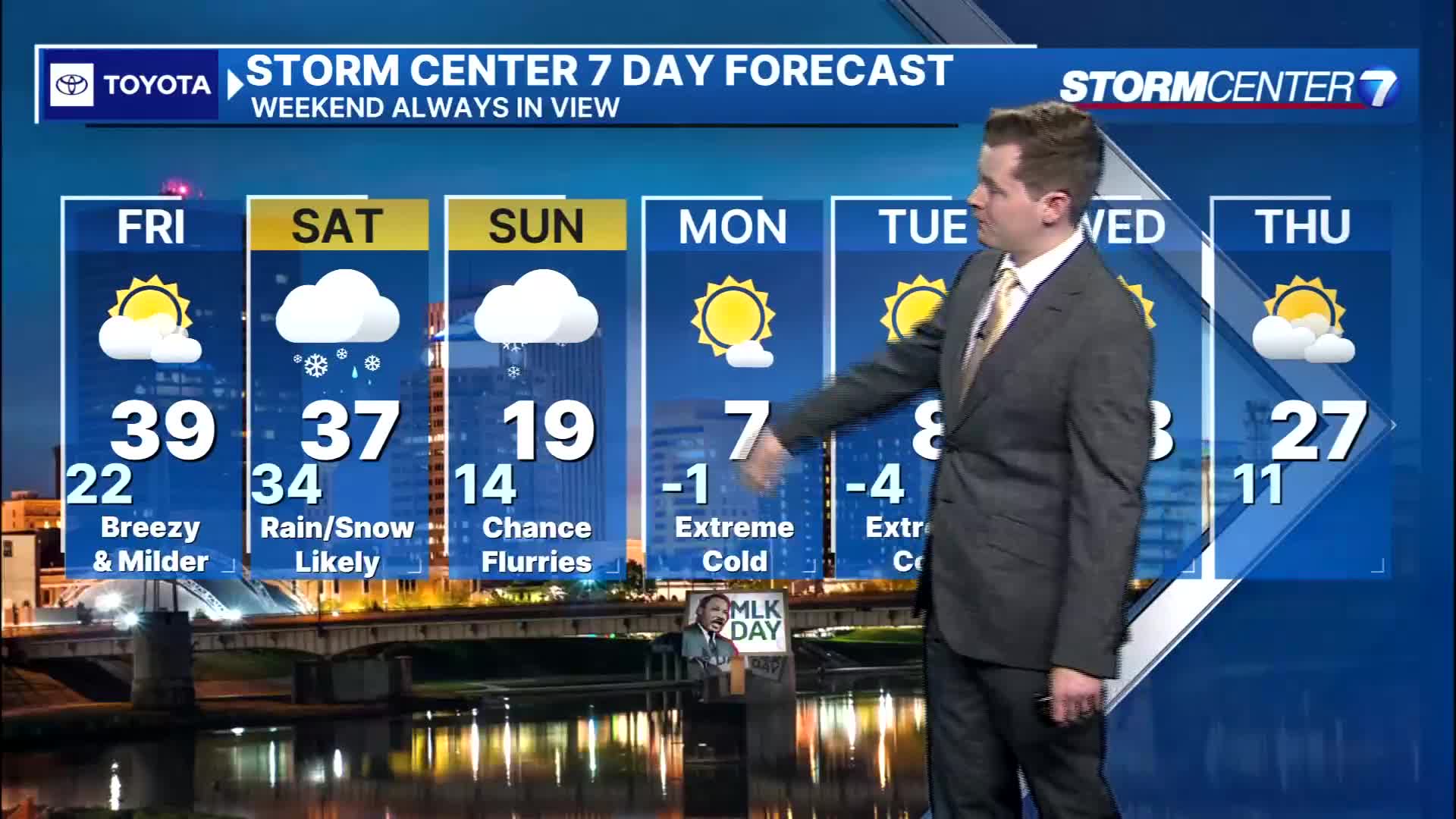 Thursday Evening 7 Day Forecast