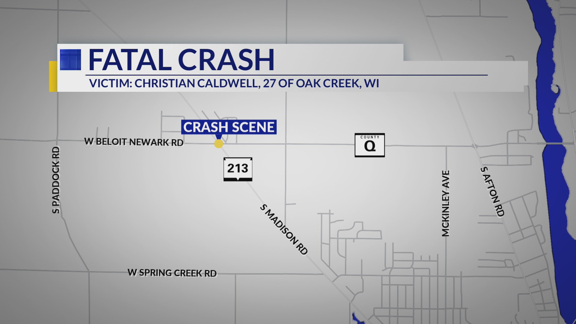 Wisconsin man, 27, killed in Beloit highway crash