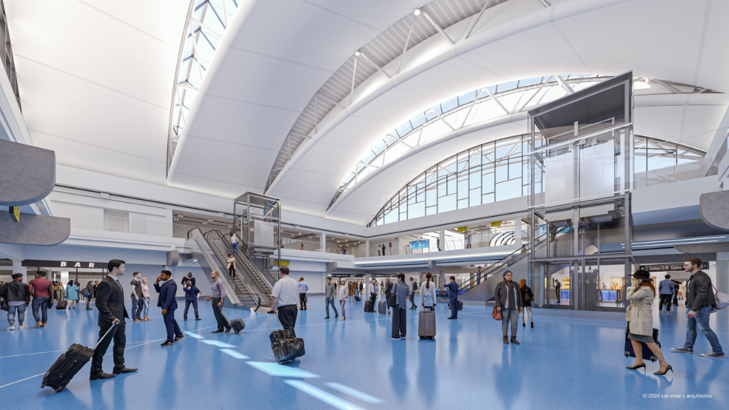 Pittsburgh International Airport's new landside terminal entering its ...