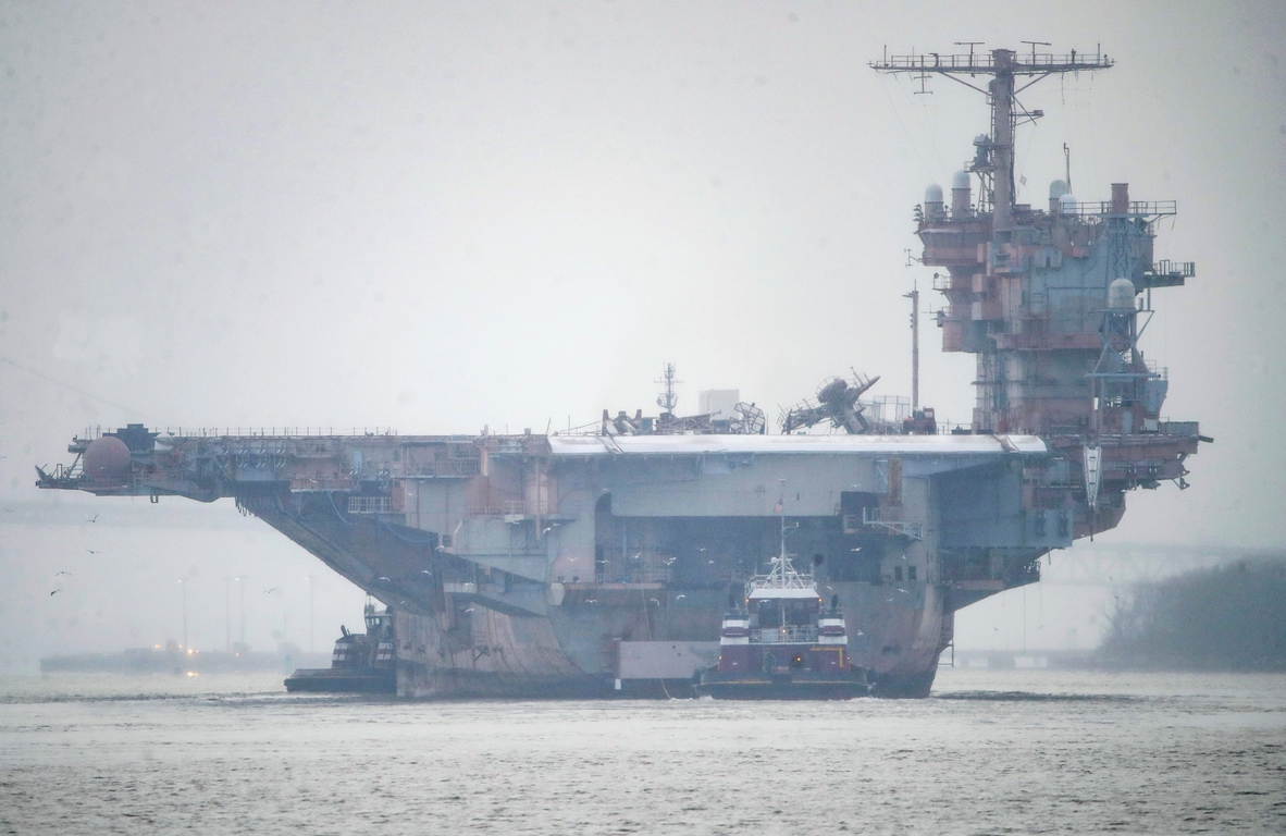 Step aboard the US Navy's latest battleship headed for retirement