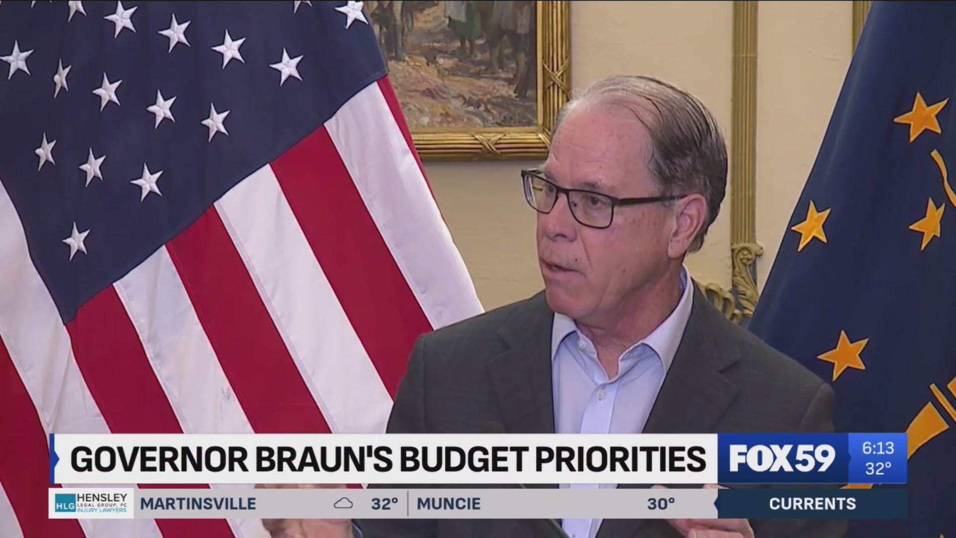 Gov. Braun presents 2025-27 biennial budget proposal