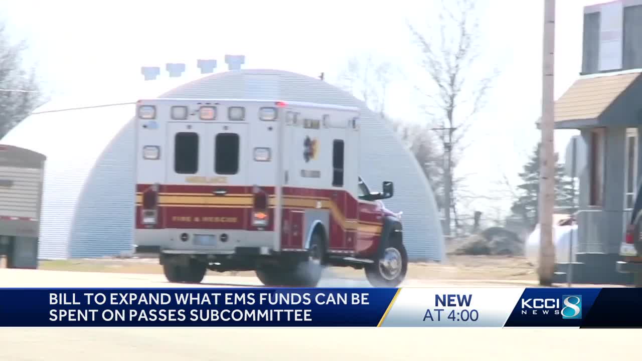 Iowa politics: Bill to expand what EMS funds can be spent on passes ...